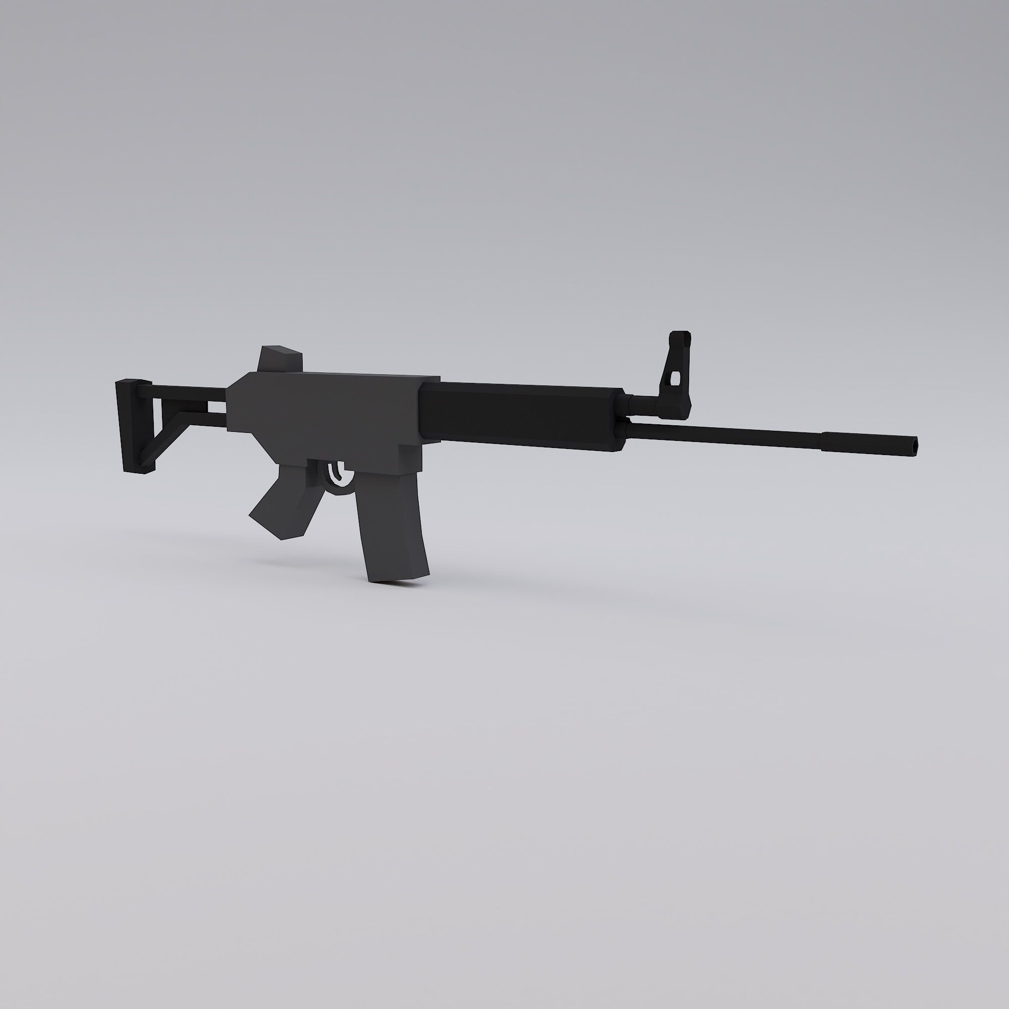 PINDAD SS1 assault rifle 3D model | CGTrader