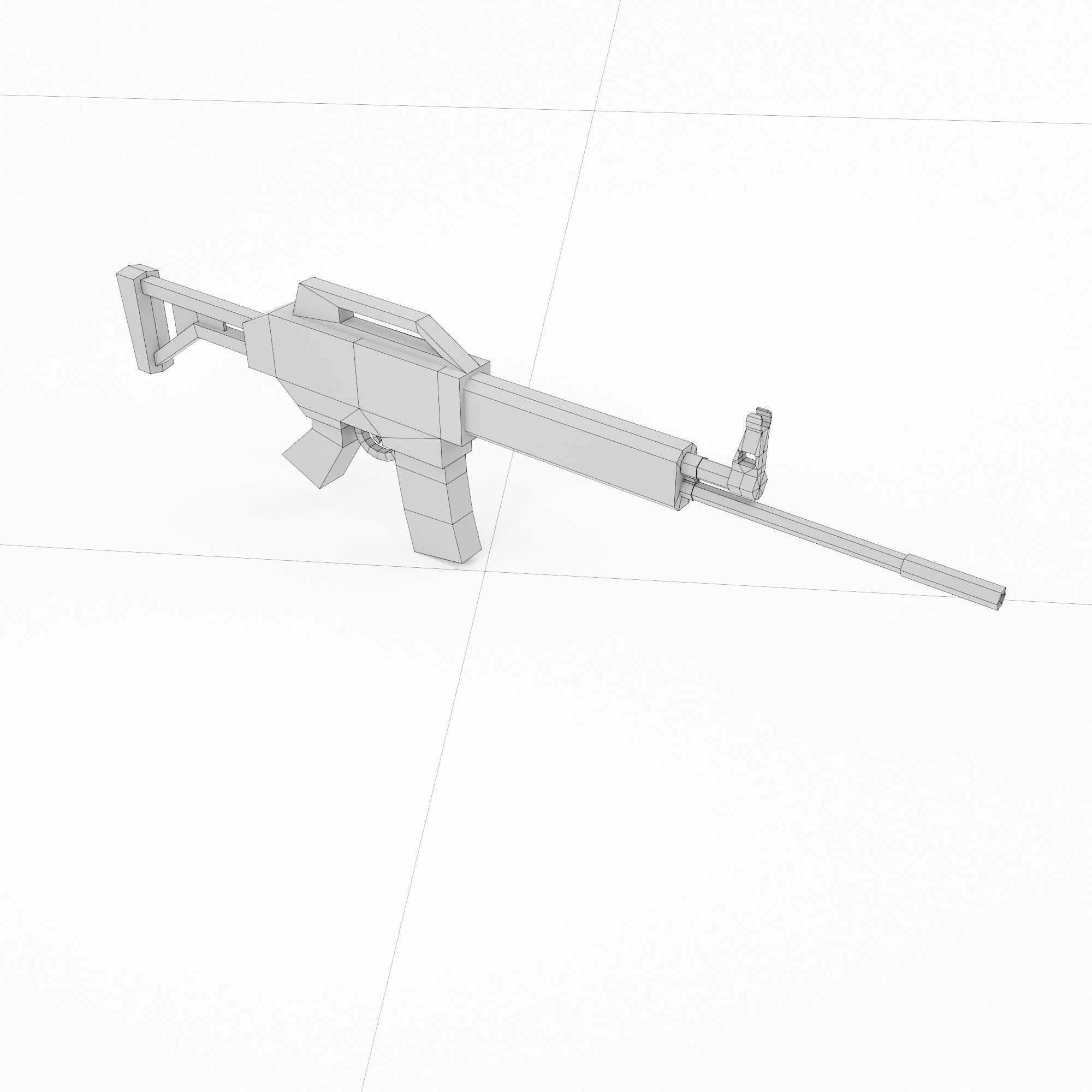 3D model PINDAD SS2 assault rifle gun VR / AR / low-poly | CGTrader