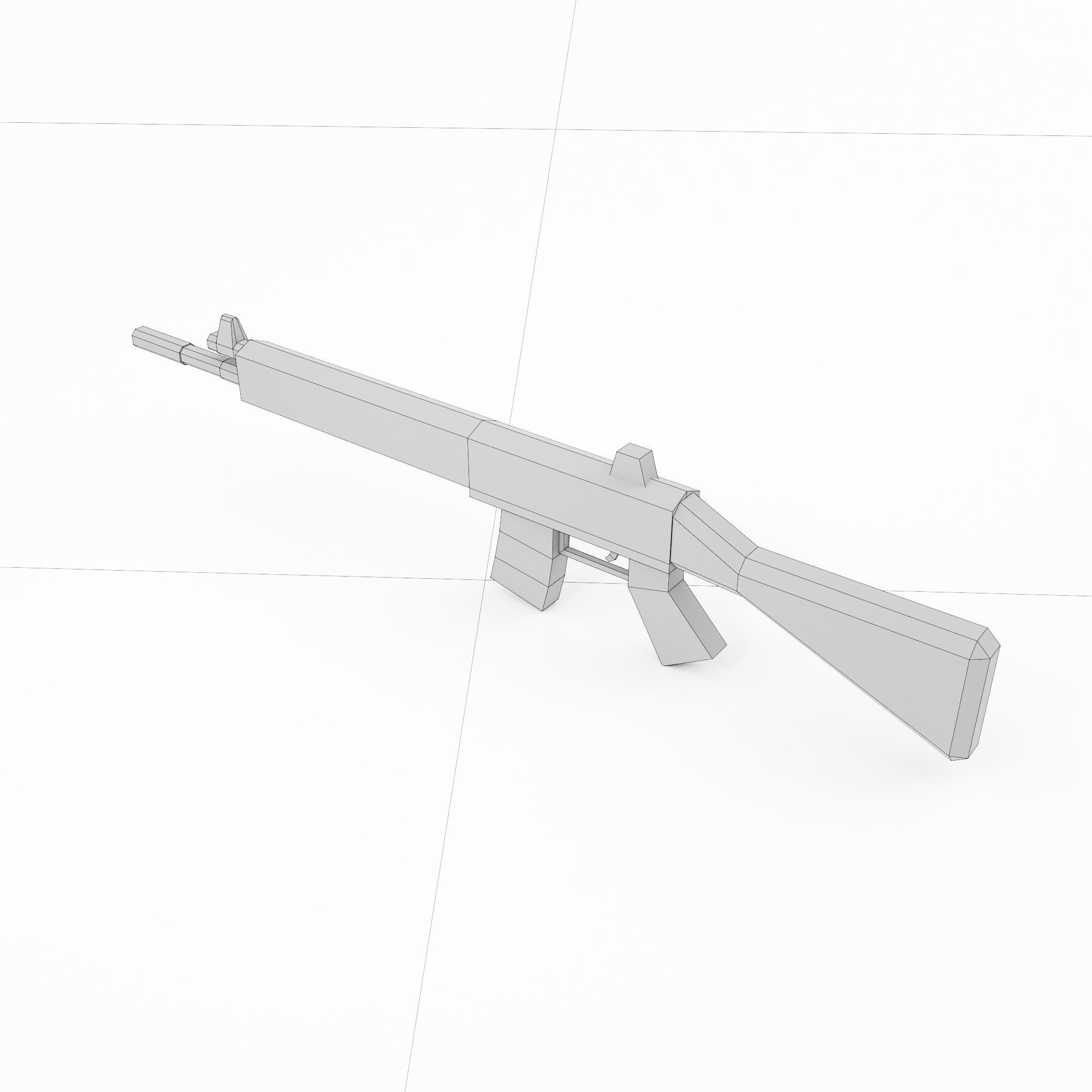 3D model SIG SG 540 assault rifle VR / AR / low-poly | CGTrader