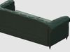 Green capitone basic sofa 3D model | CGTrader