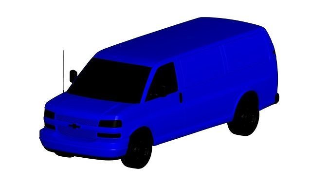 Chevrolet Express 3D model | CGTrader