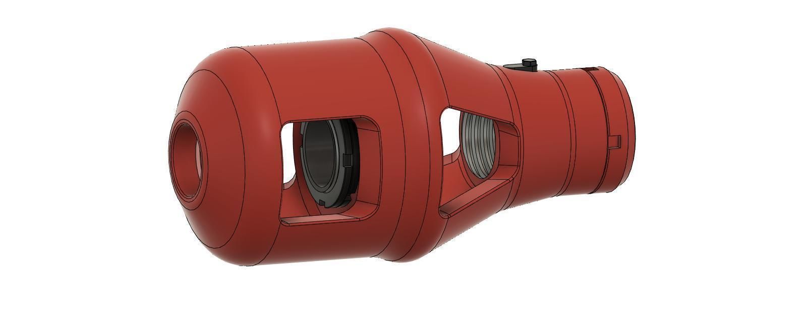 tiger 1 muzzle break 3D model 3D printable | CGTrader