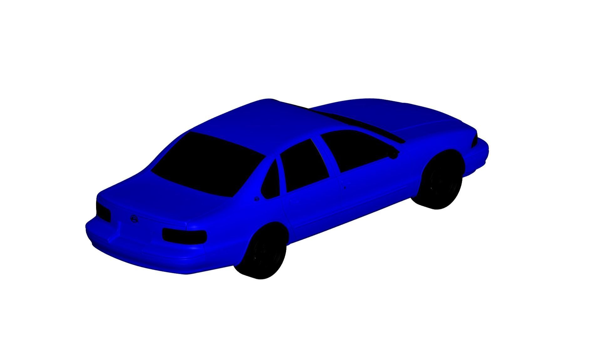 Chevrolet Impala SS 1996 3D model | CGTrader