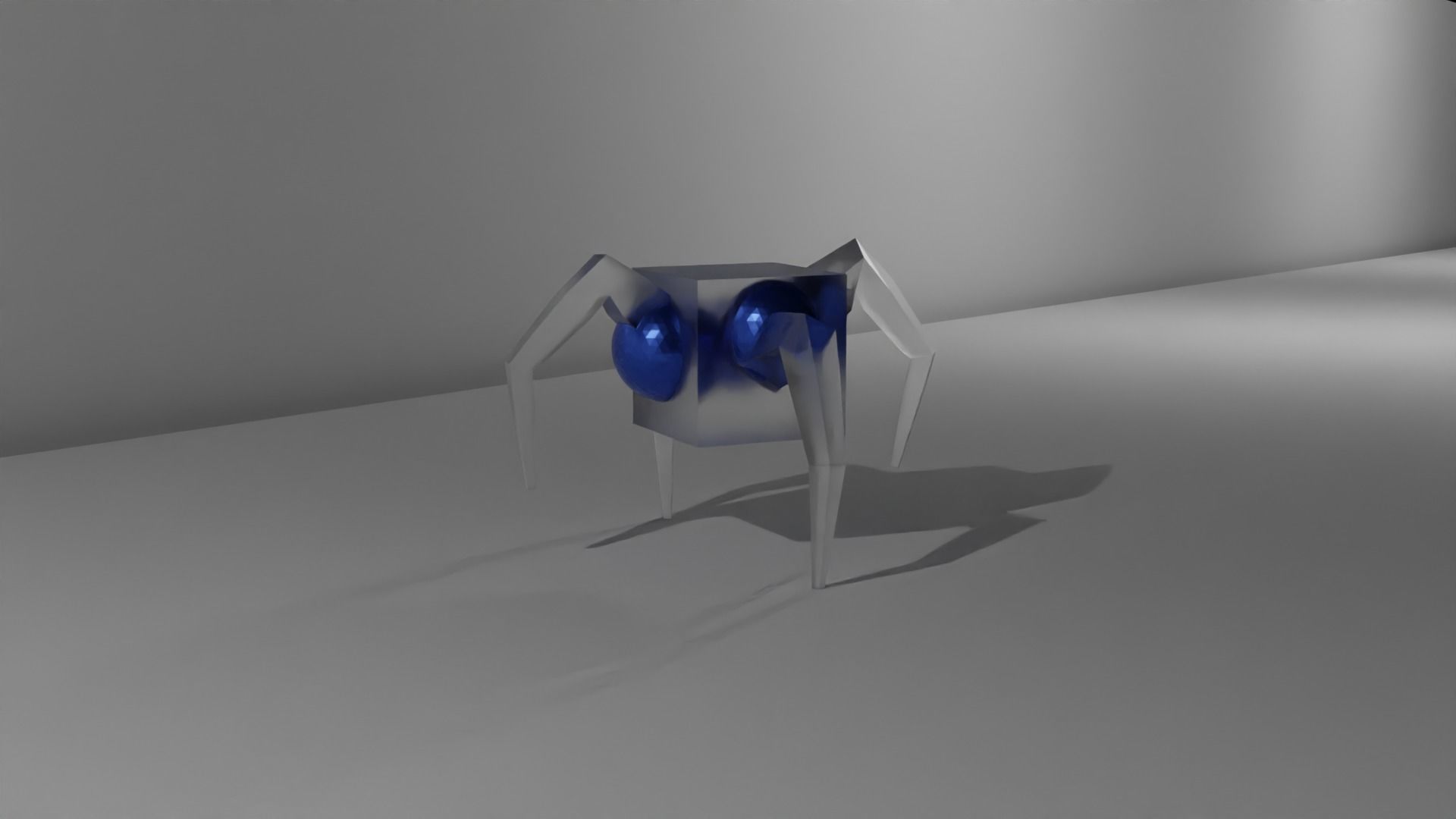 3D model RobotSpider spider VR / AR / low-poly | CGTrader