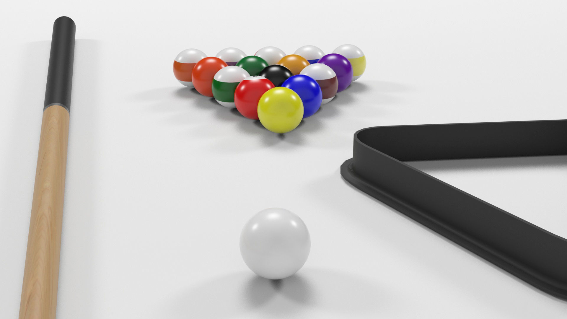 3D model Billiar Props VR / AR / low-poly | CGTrader