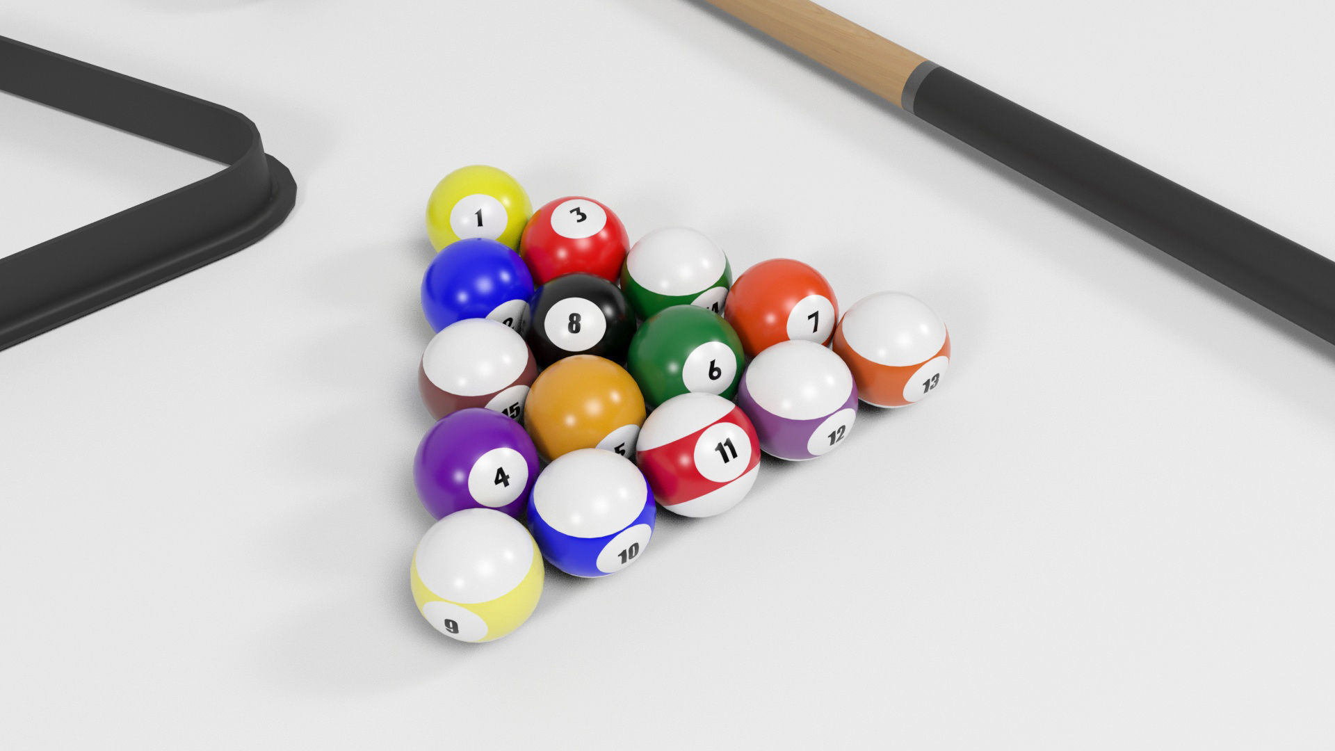 3D model Billiar Props VR / AR / low-poly | CGTrader