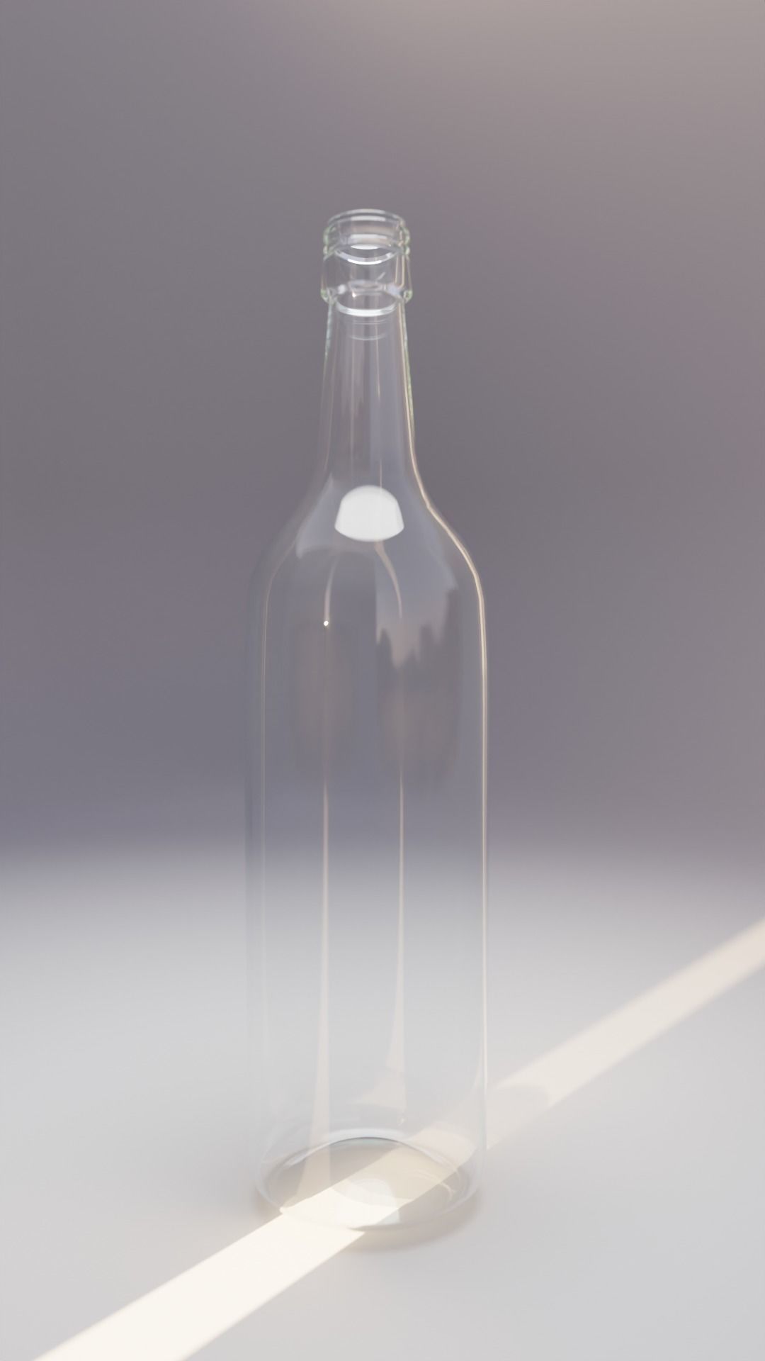 9 glass bottles pack 3D model | CGTrader