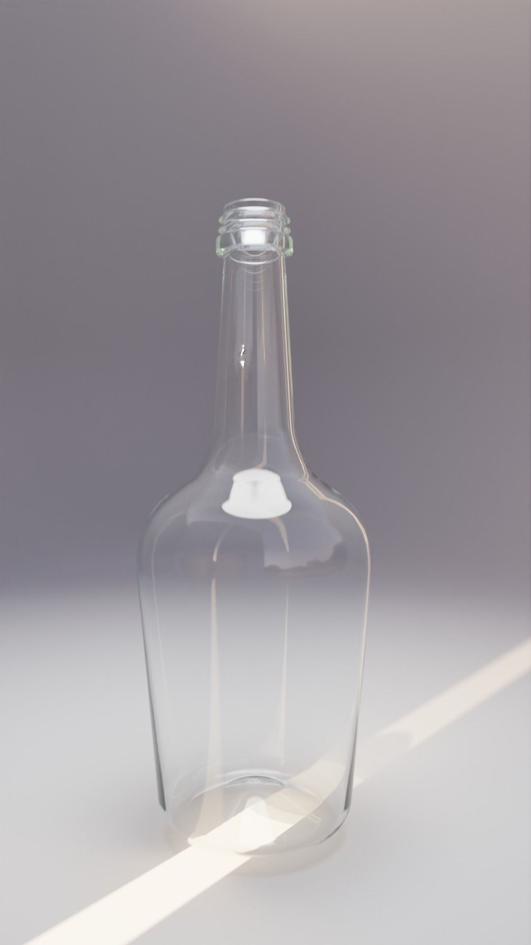 9 glass bottles pack 3D model | CGTrader