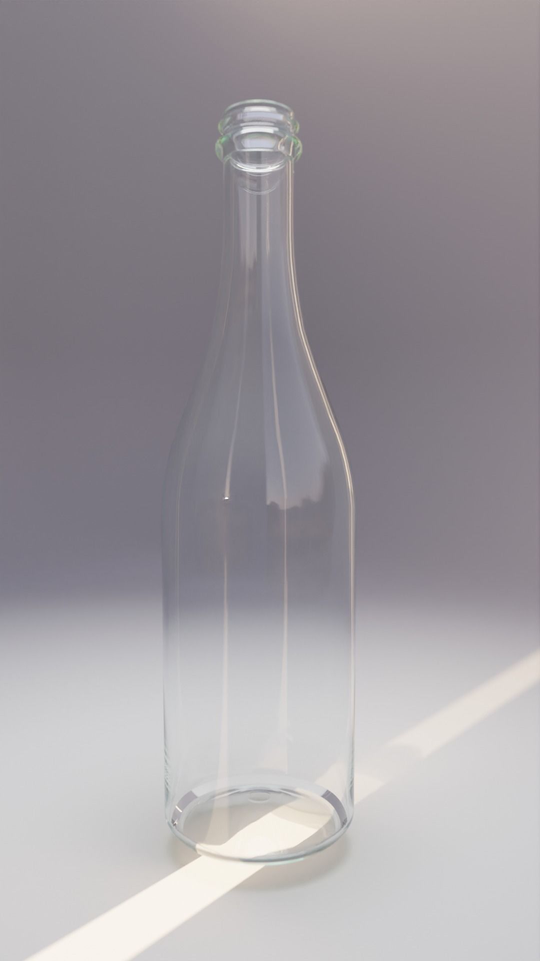 9 glass bottles pack 3D model | CGTrader