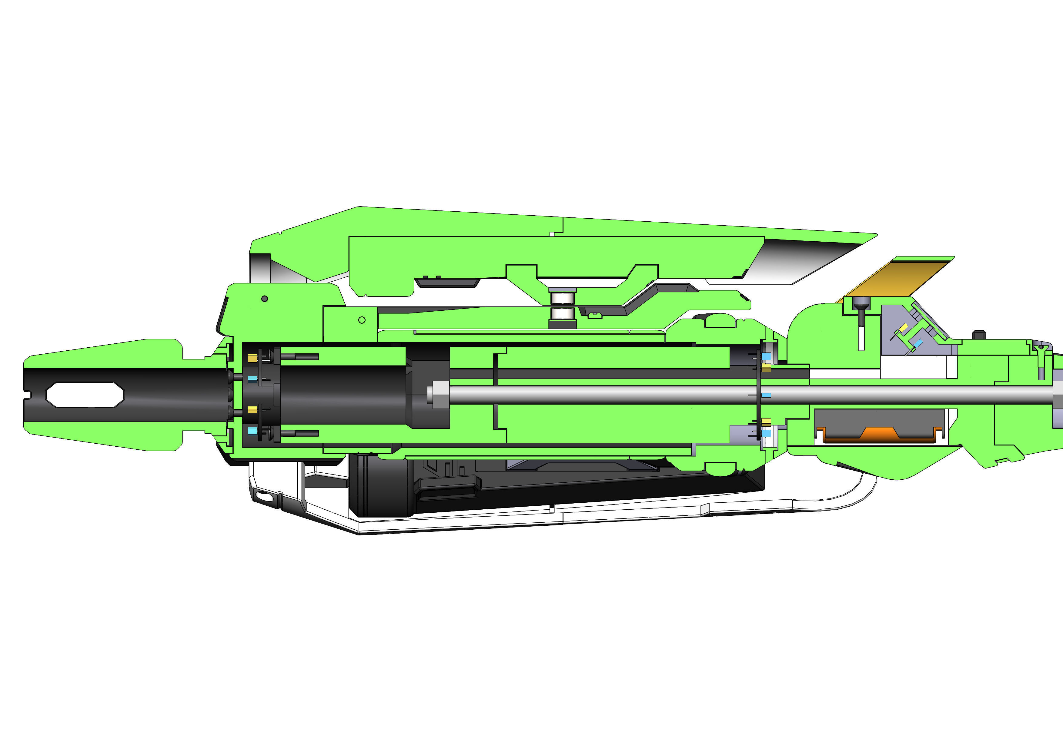 Mercy Caduceus Staff - Overwatch - Printable 3d model - STL 3D model 3D ...