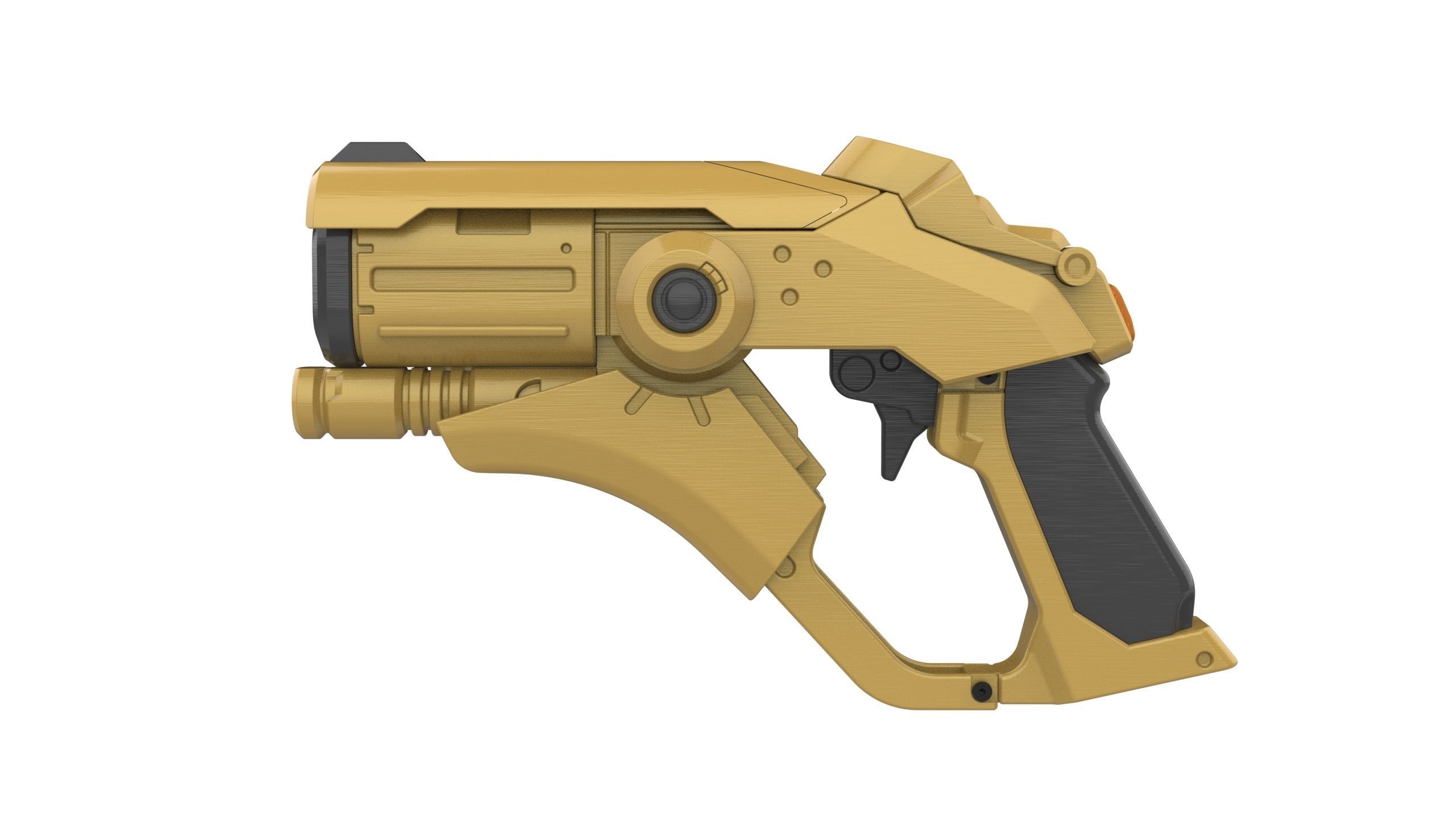 Mercy Blaster 3 Skins - Overwatch - Printable 3d model - STL 3D model ...