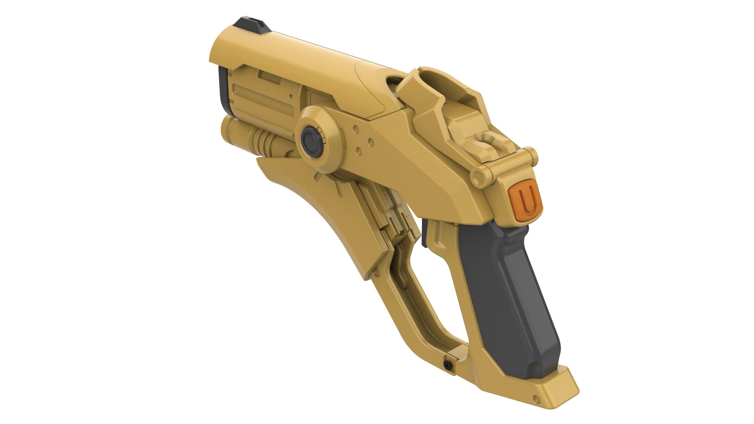 Mercy Blaster 3 Skins - Overwatch - Printable 3d model - STL 3D model ...