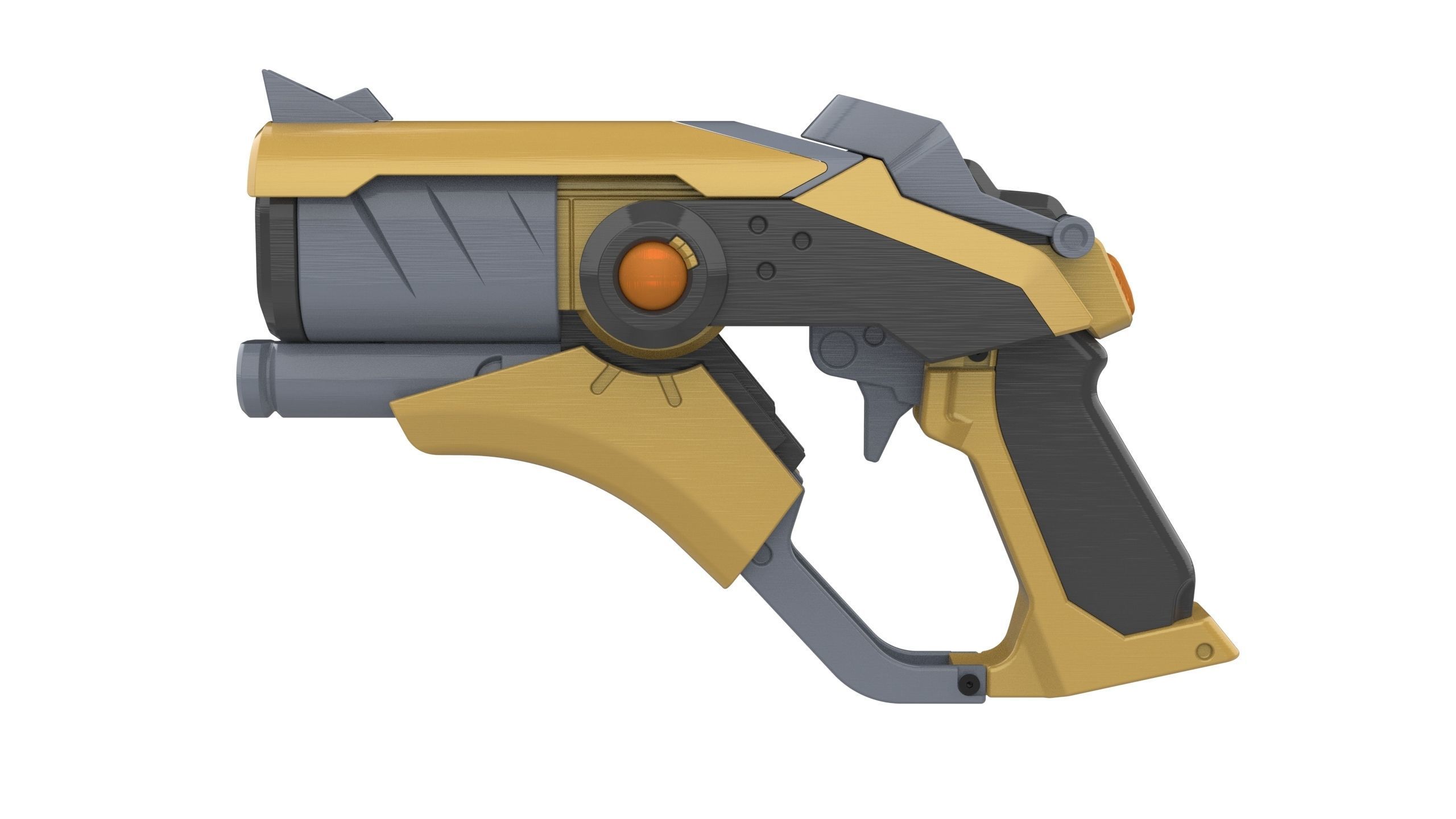 Mercy Blaster Devil Skin - Overwatch - Printable 3d model 3D model 3D ...