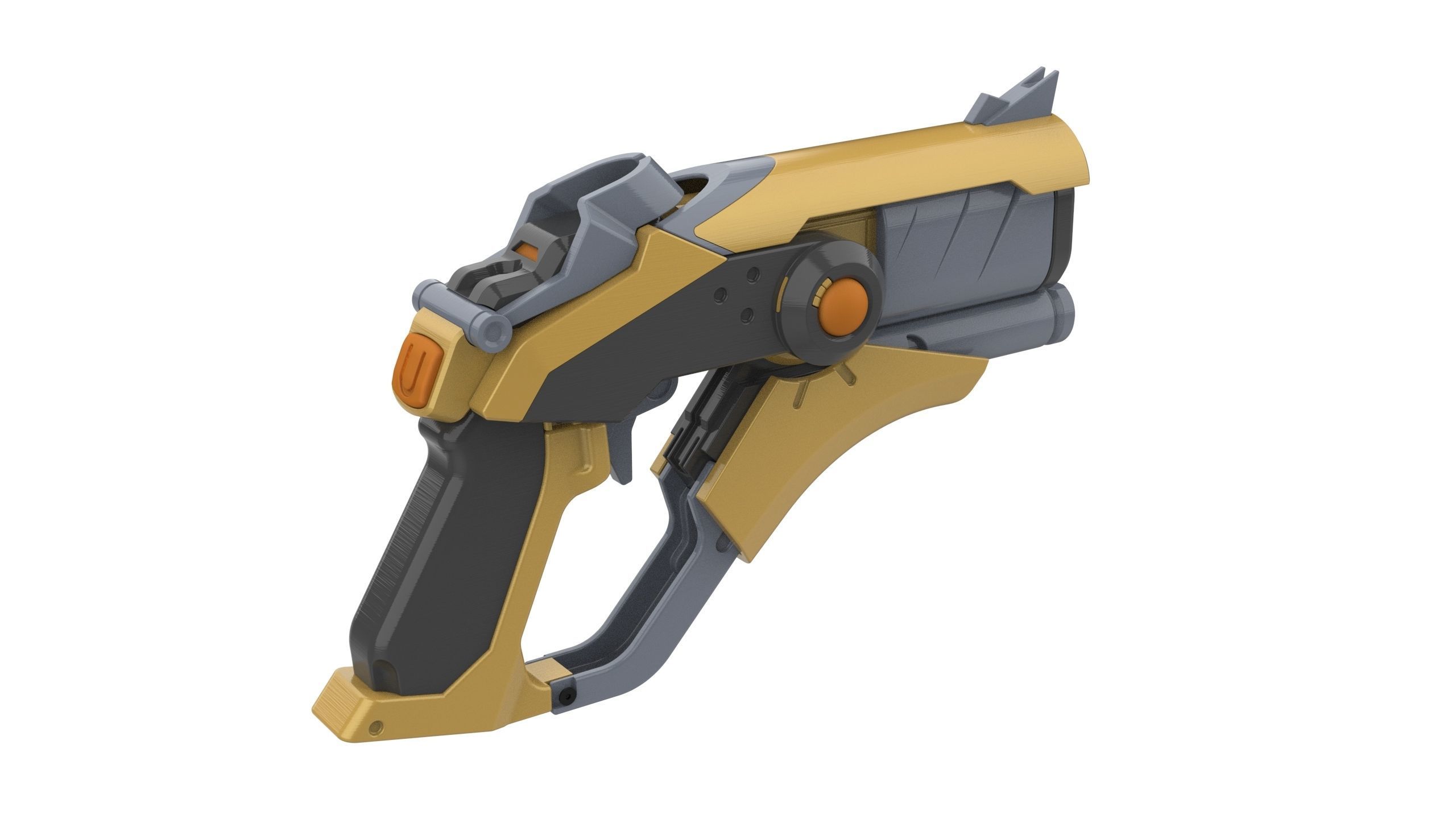 Mercy Blaster Devil Skin - Overwatch - Printable 3d model 3D model 3D ...