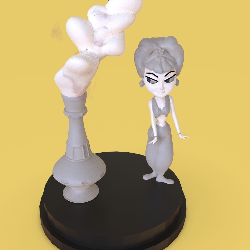 I Dream of Jeannie 3D model 3D printable | CGTrader