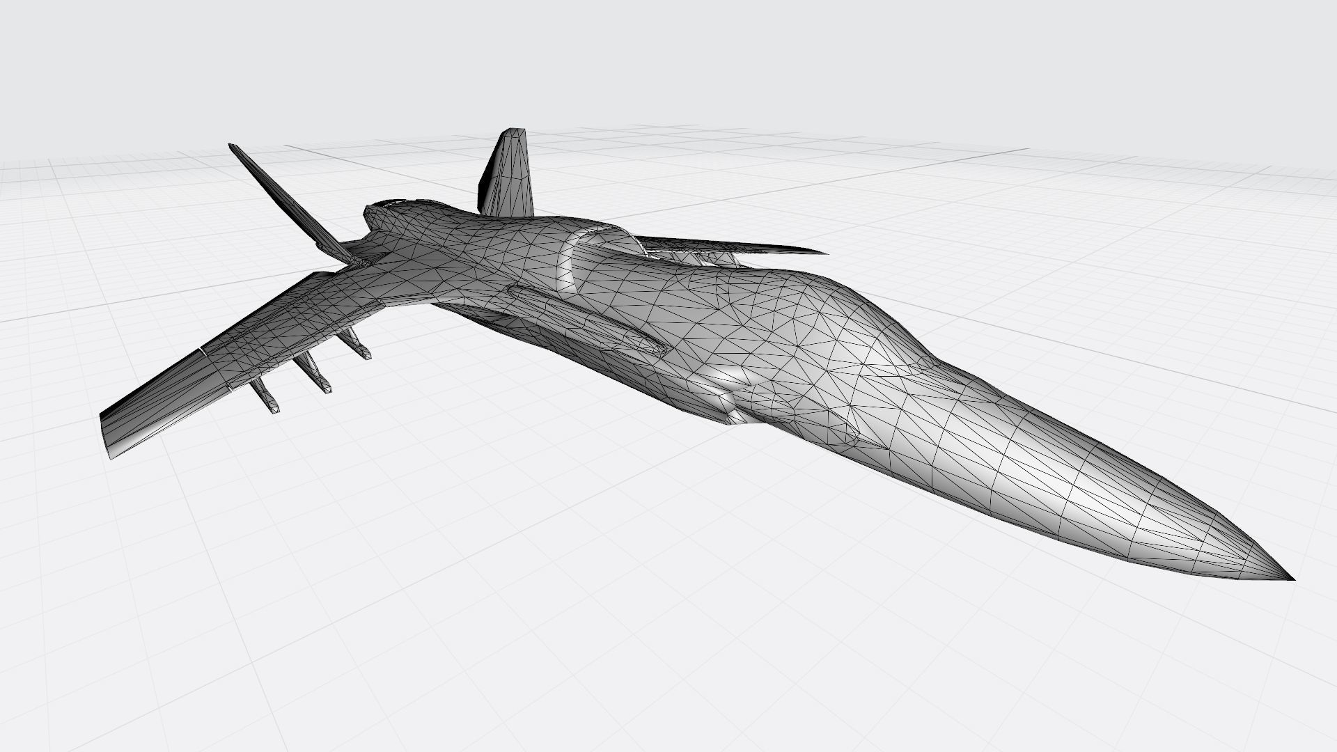 Fictional Fighter 3D model 3D printable | CGTrader