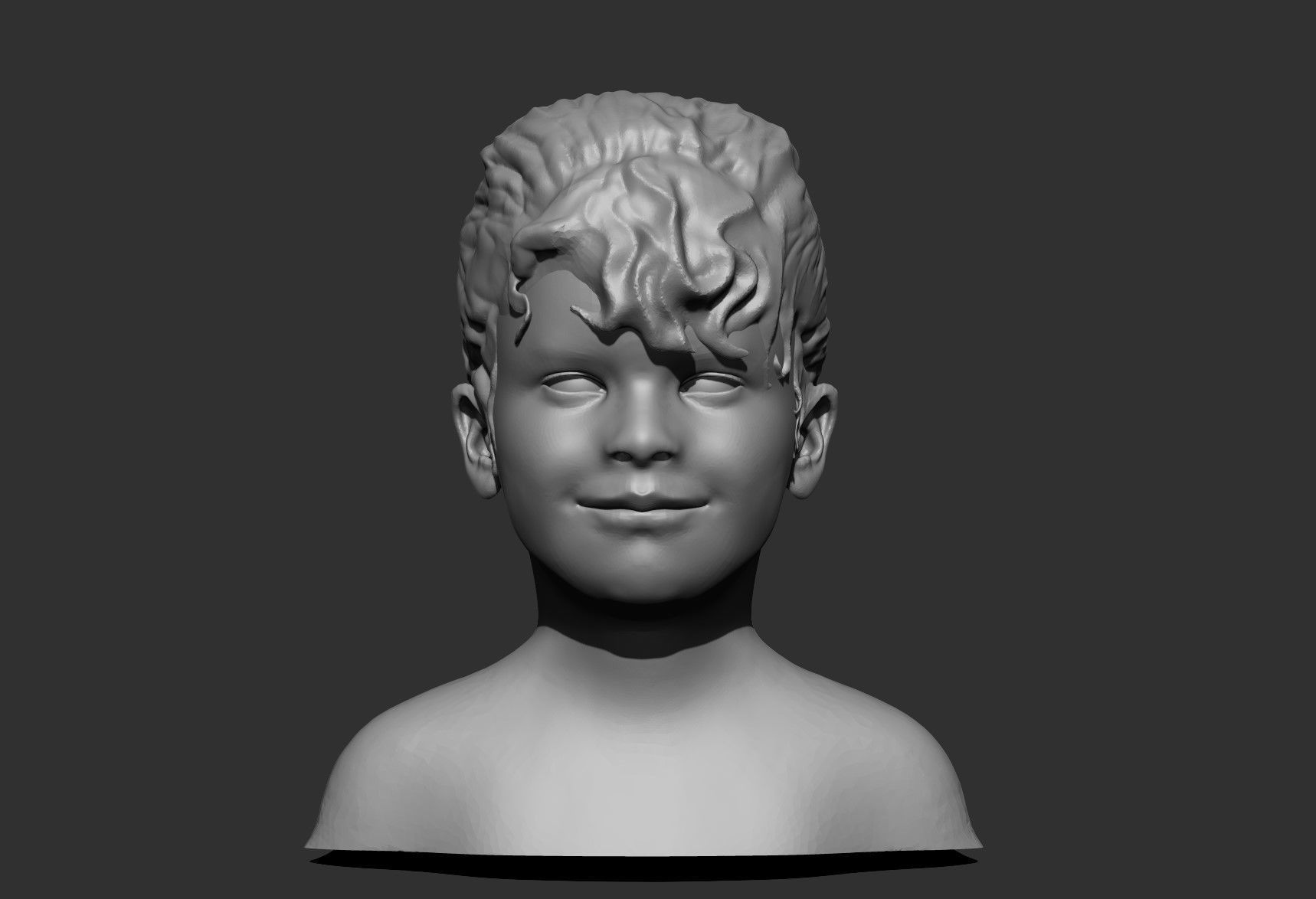 Child Portrait 3D model | CGTrader