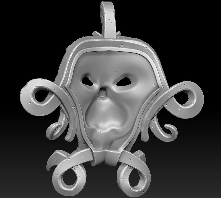 Jade Mask 3d Print 3d Model 3d Printable Cgtrader