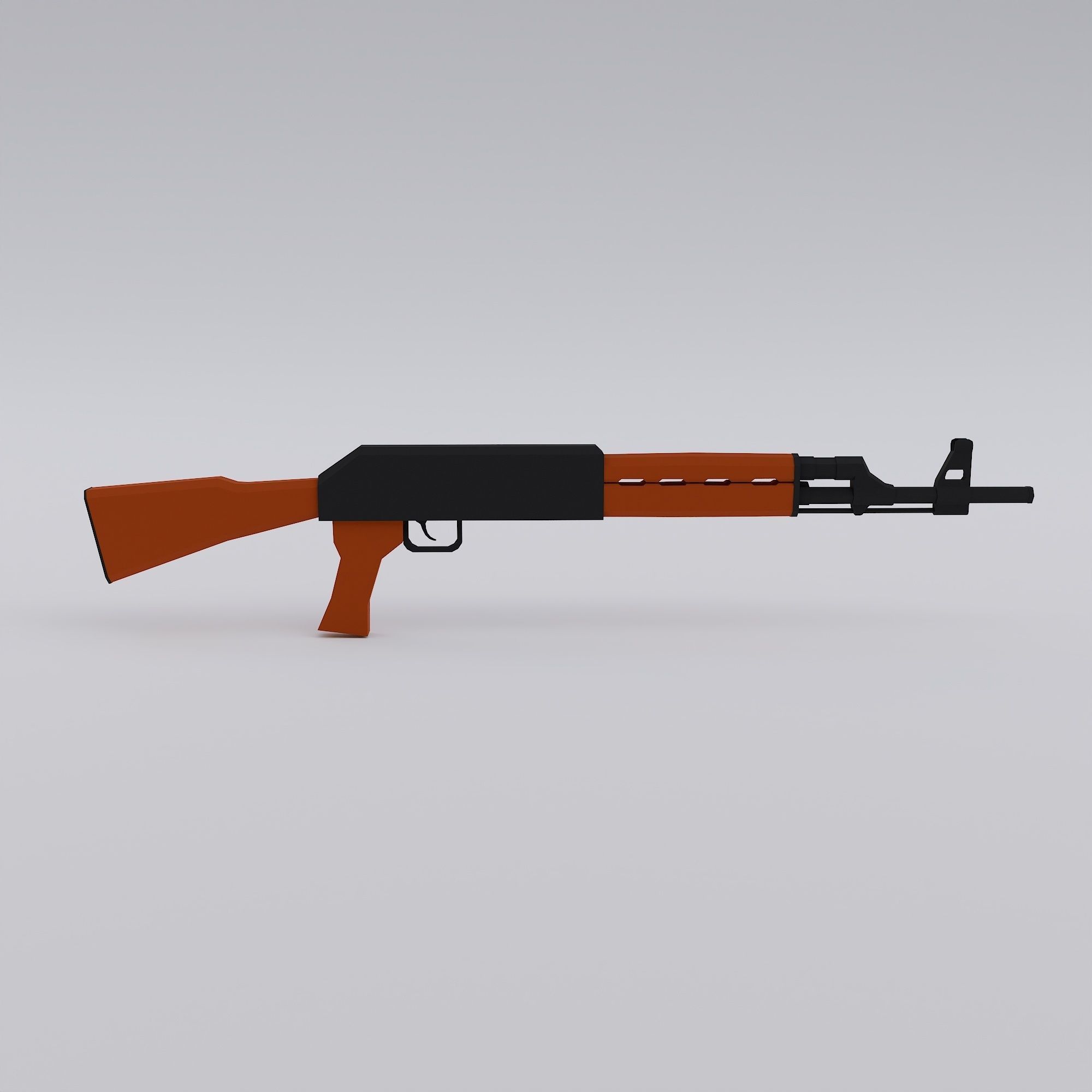3D model Type 58 assault rifle VR / AR / low-poly | CGTrader