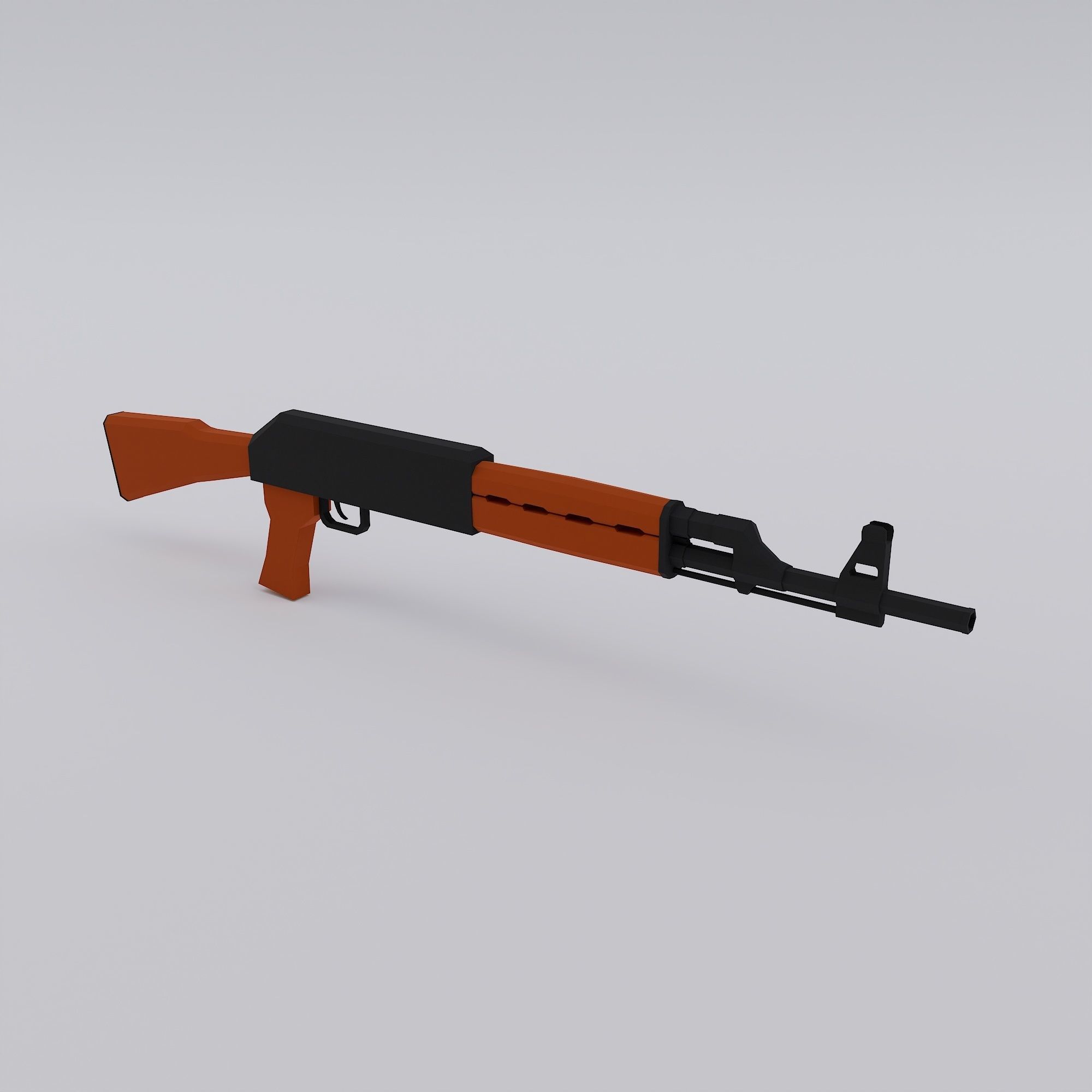 3D model Type 58 assault rifle VR / AR / low-poly | CGTrader