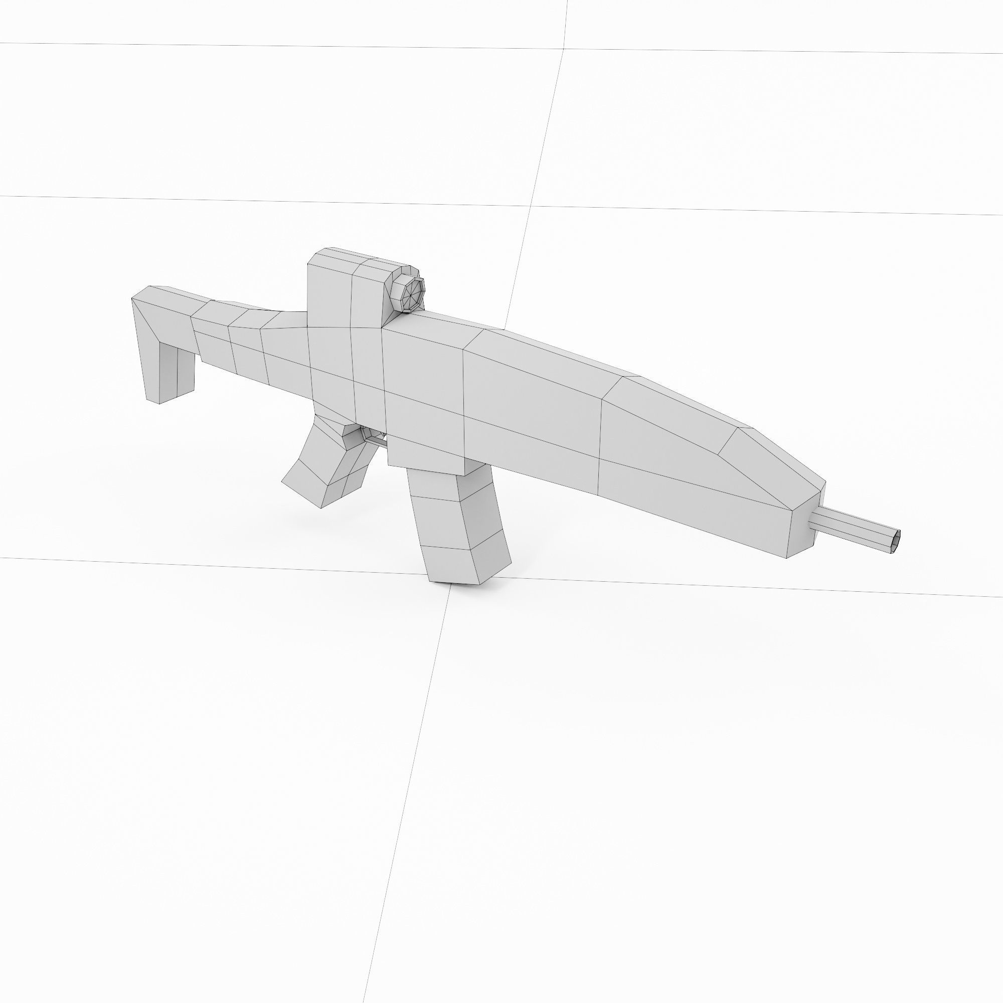 3D model Heckler Koch XM8 assault rifle VR / AR / low-poly | CGTrader