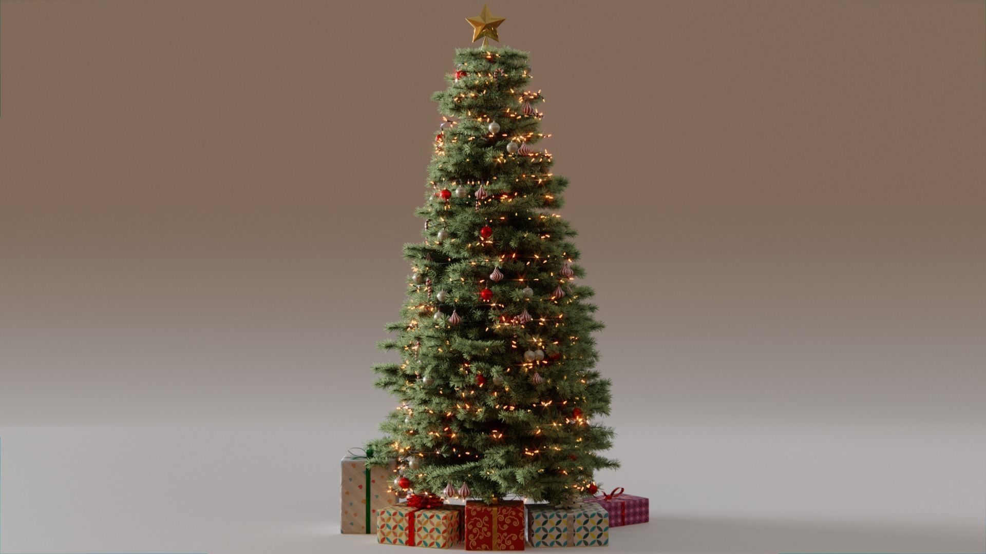 Christmas Tree 3d Model 3D model | CGTrader