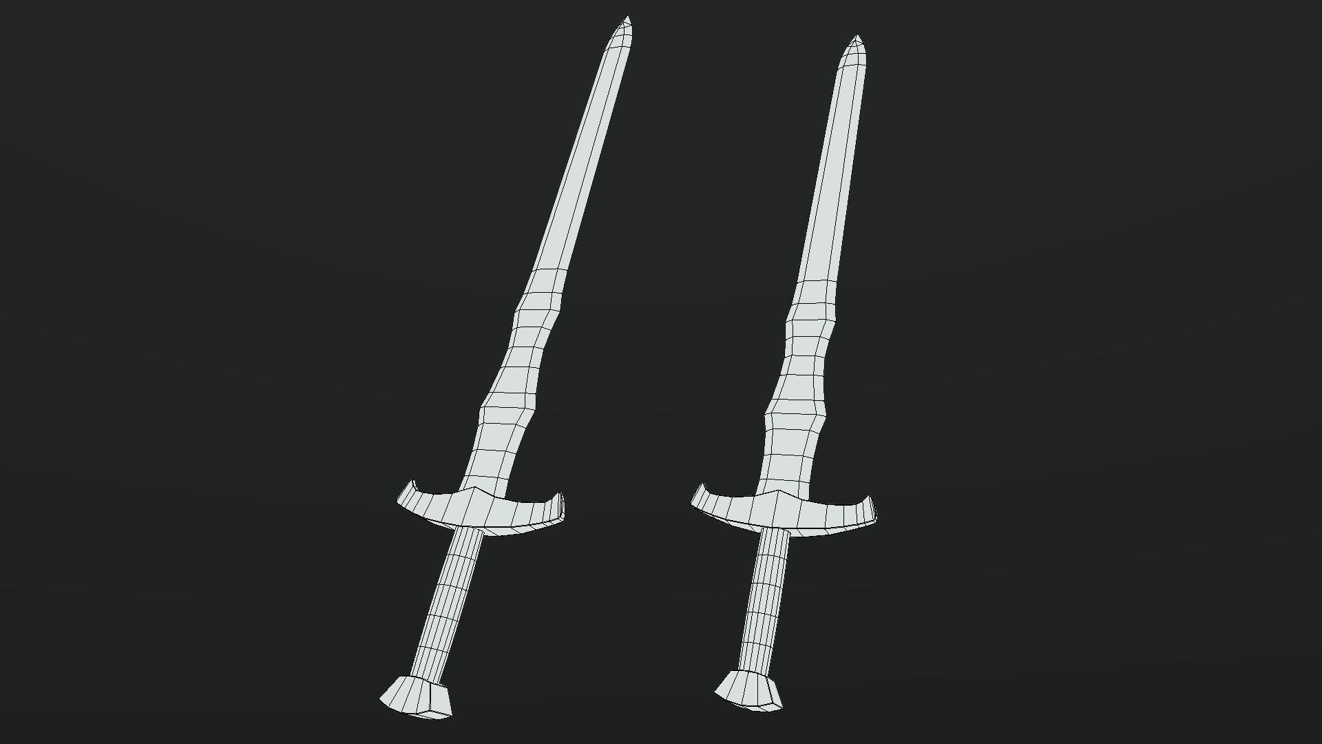 3D model Magic Ice Sword VR / AR / low-poly | CGTrader