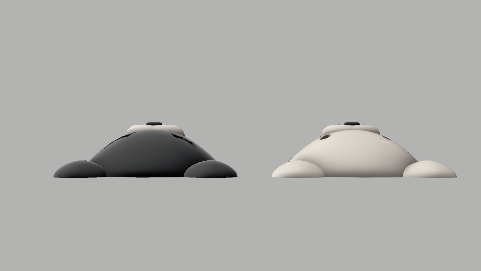 Junko Enoshima bear hair pins 3D model 3D printable | CGTrader