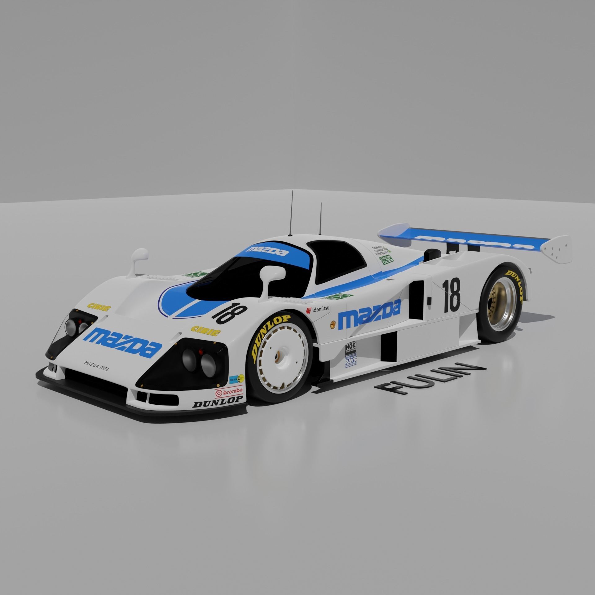 Mazda 787B 3D model | CGTrader