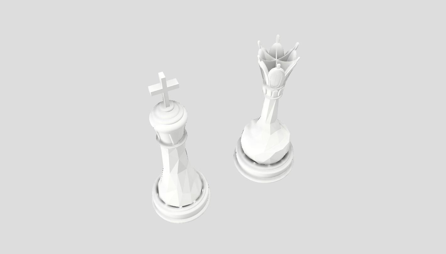 chess board Cantarella Vocaloid 3D model 3D printable | CGTrader