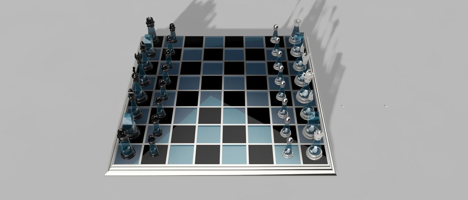 chess board Cantarella Vocaloid 3D model 3D printable | CGTrader