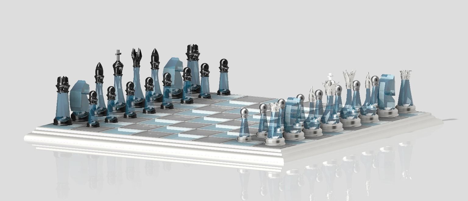 chess board Cantarella Vocaloid 3D model 3D printable | CGTrader
