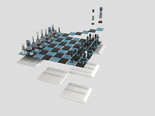 chess board Cantarella Vocaloid 3D model 3D printable | CGTrader