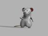 Persona 5 mouse 3D model 3D printable | CGTrader