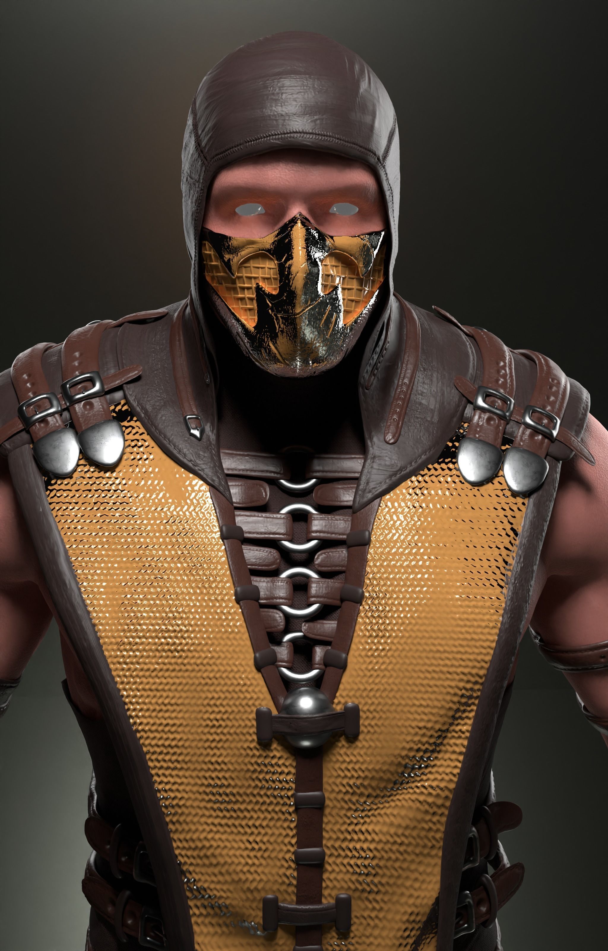 Scorpion Mortal Kombat 3D model | CGTrader