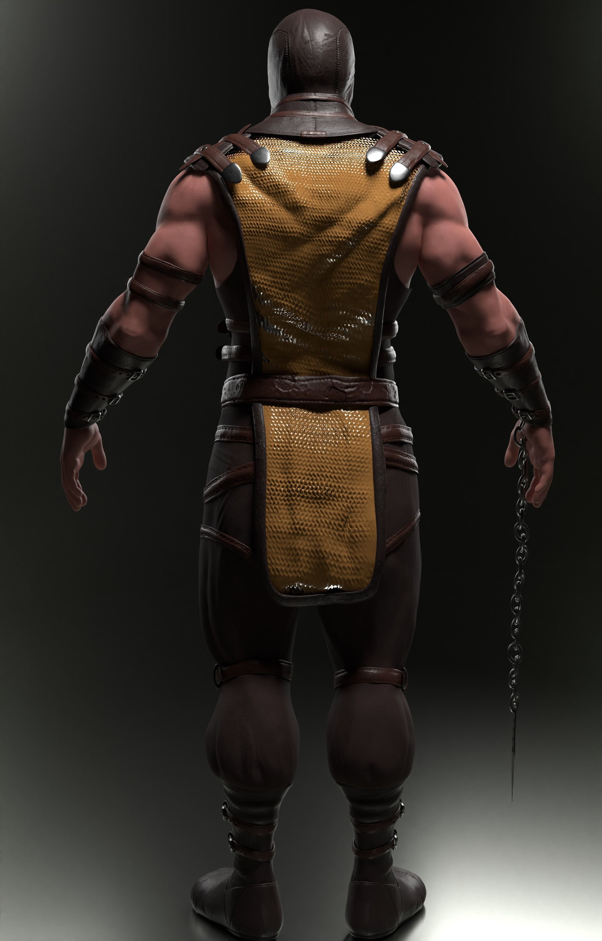 Scorpion Mortal Kombat 3D model | CGTrader