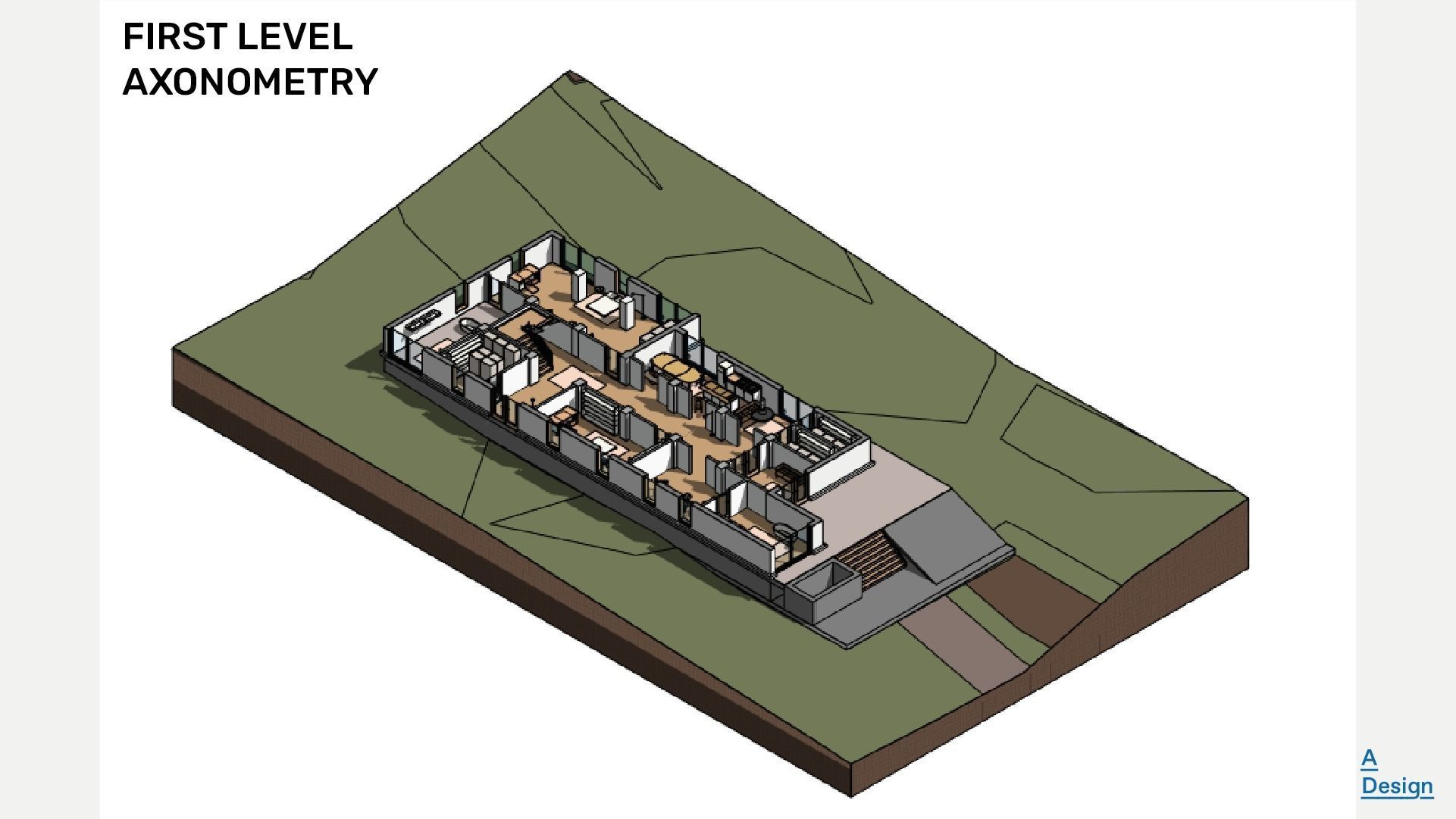 Triangle house - Revit 3D model | CGTrader