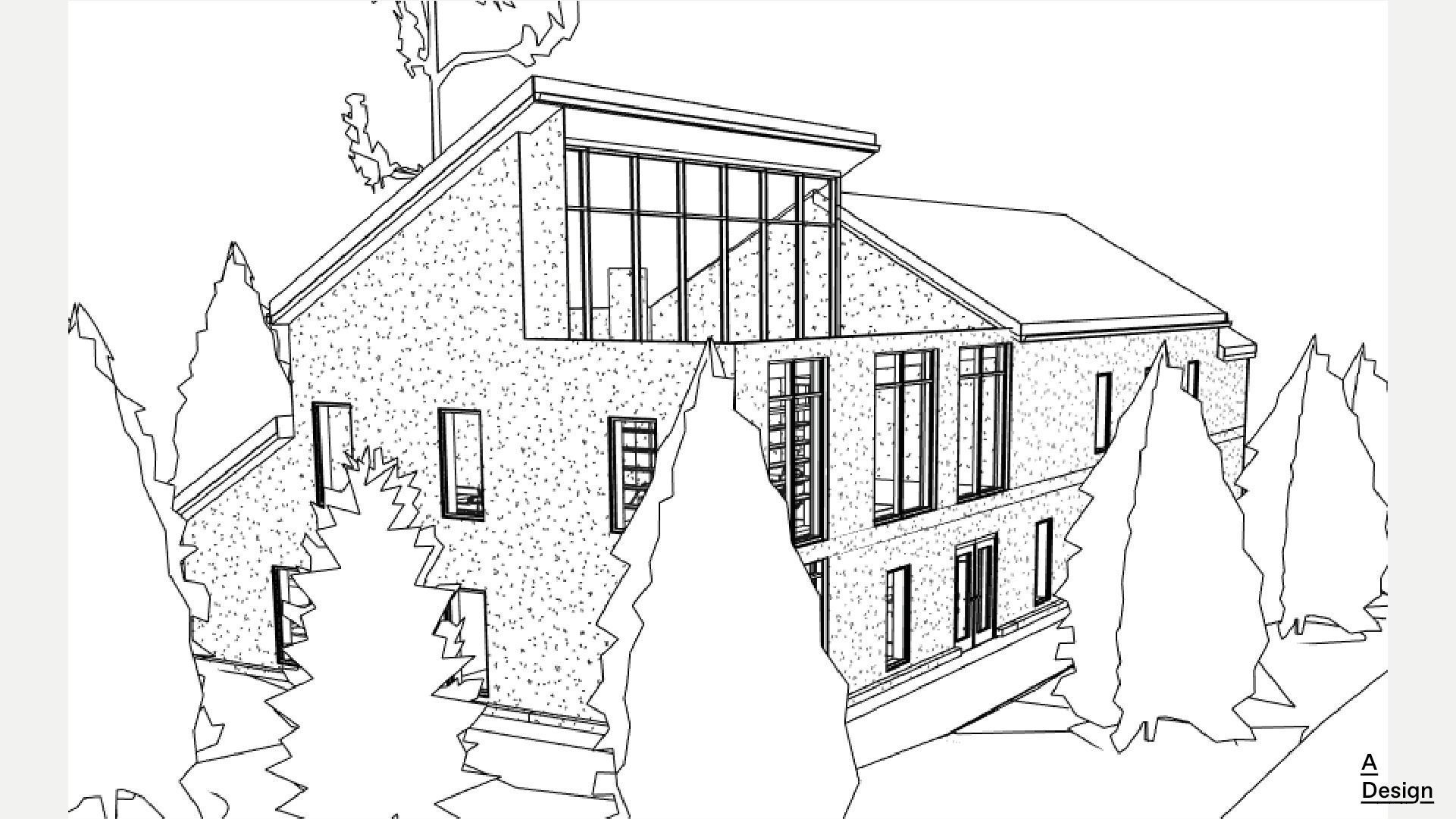 Triangle house - Revit 3D model | CGTrader