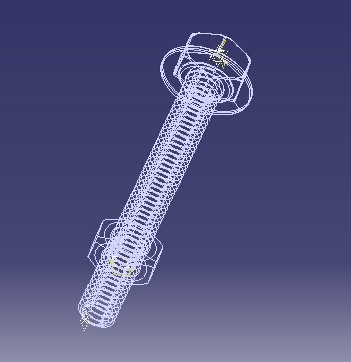 M5 x 12mm Flanged Hex Bolts 3D model 3D printable | CGTrader