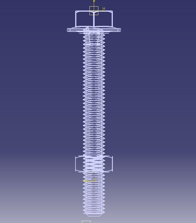M5 x 12mm Flanged Hex Bolts 3D model 3D printable | CGTrader