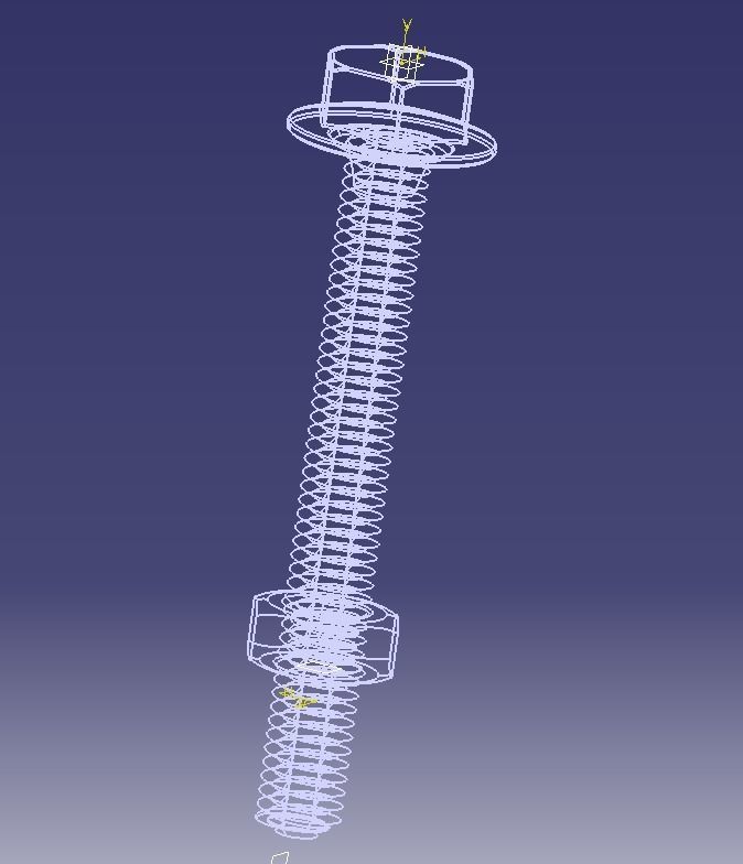 M5 x 12mm Flanged Hex Bolts 3D model 3D printable | CGTrader