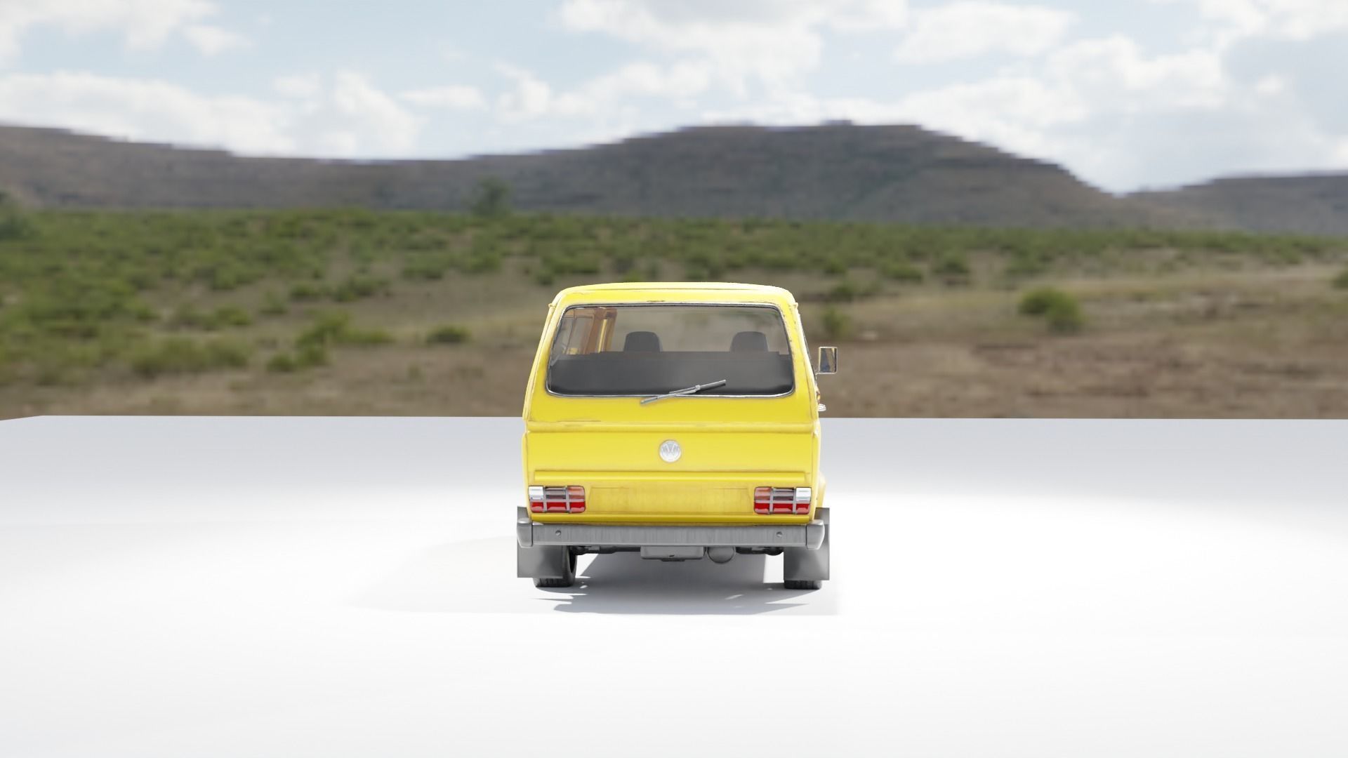 danfo volkswagen van - volkswagen van 3D model | CGTrader