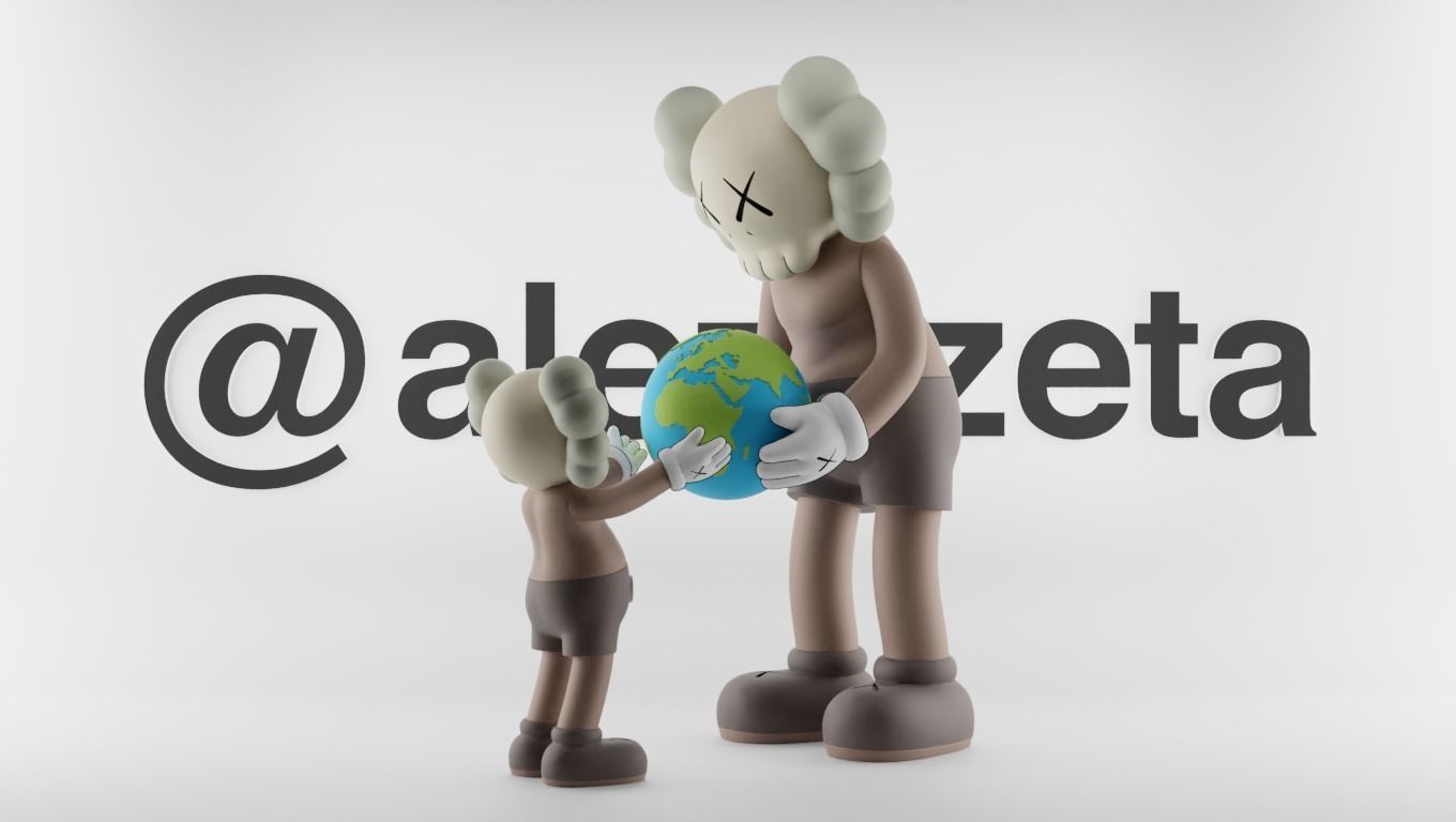 Kaws The Promise for Print 3D model 3D printable | CGTrader