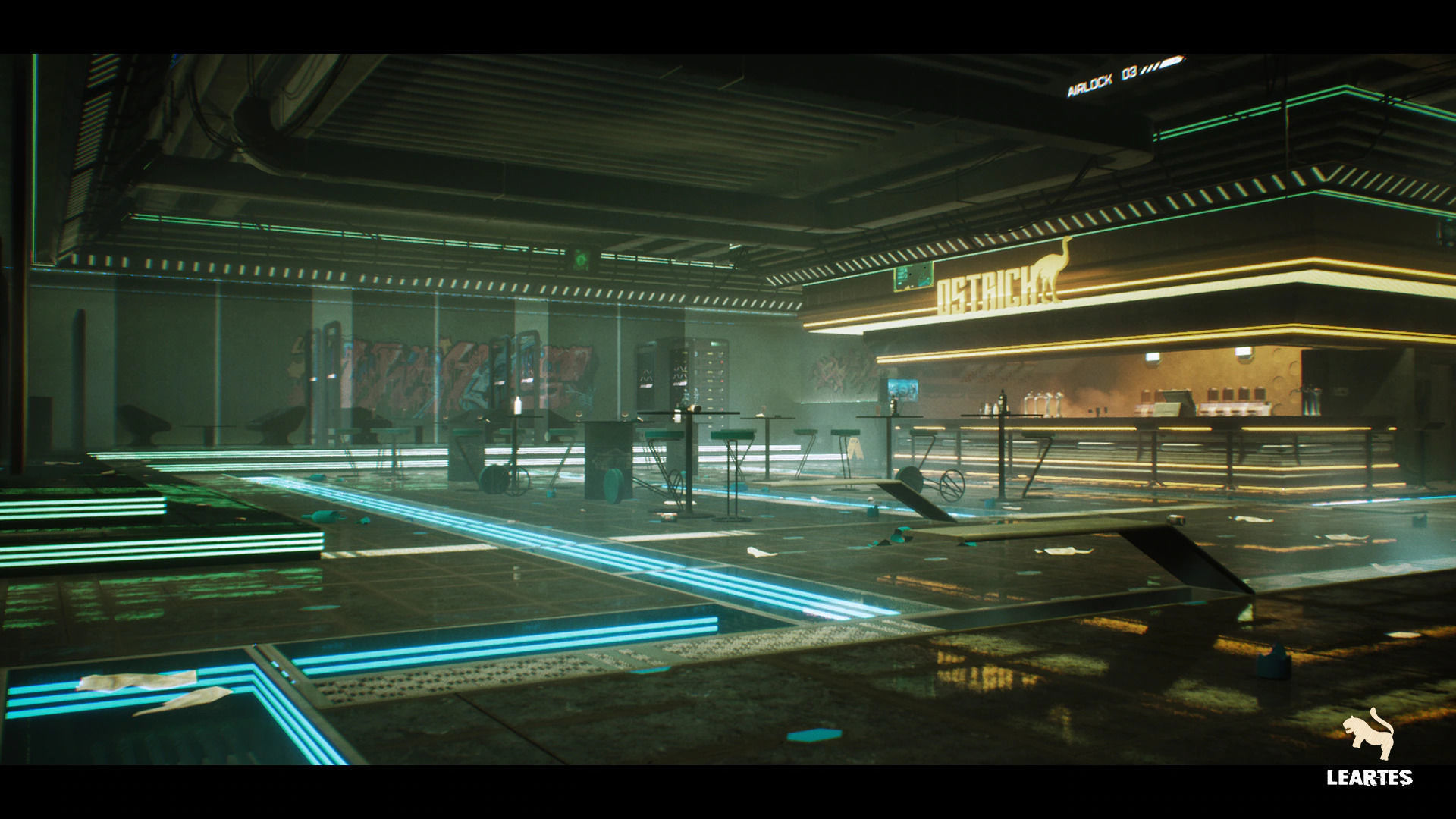 3D model Cyberpunk Environment MegaBundle 10 packs in 1 VR / AR / low-poly | CGTrader