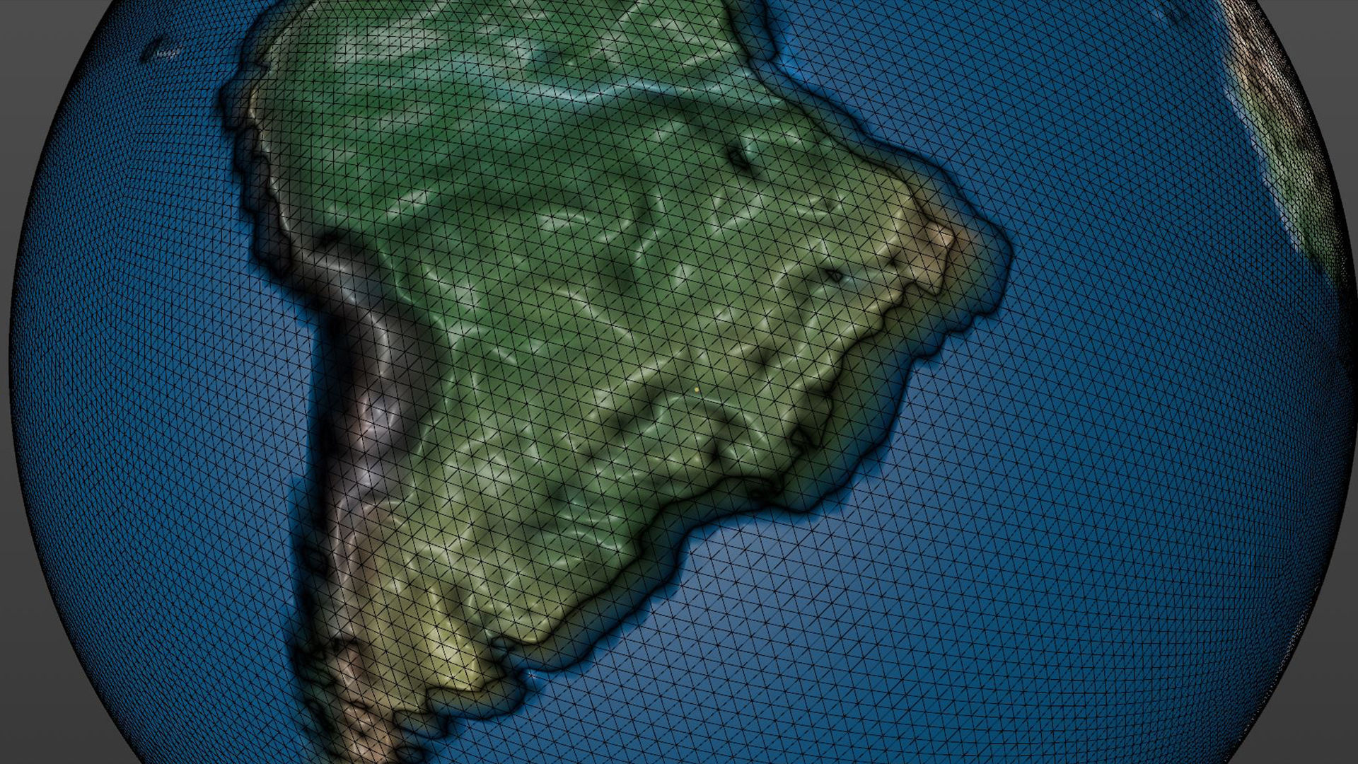 Earth World Globe Map 3D model animated | CGTrader