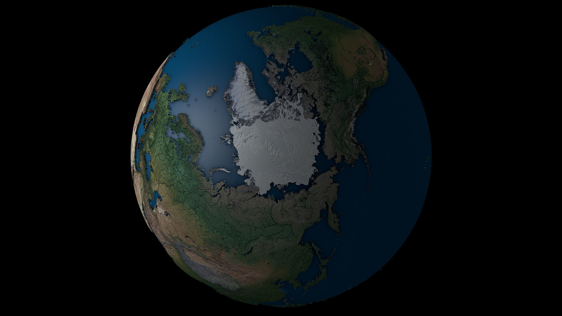 Earth World Globe Map 3D model animated | CGTrader