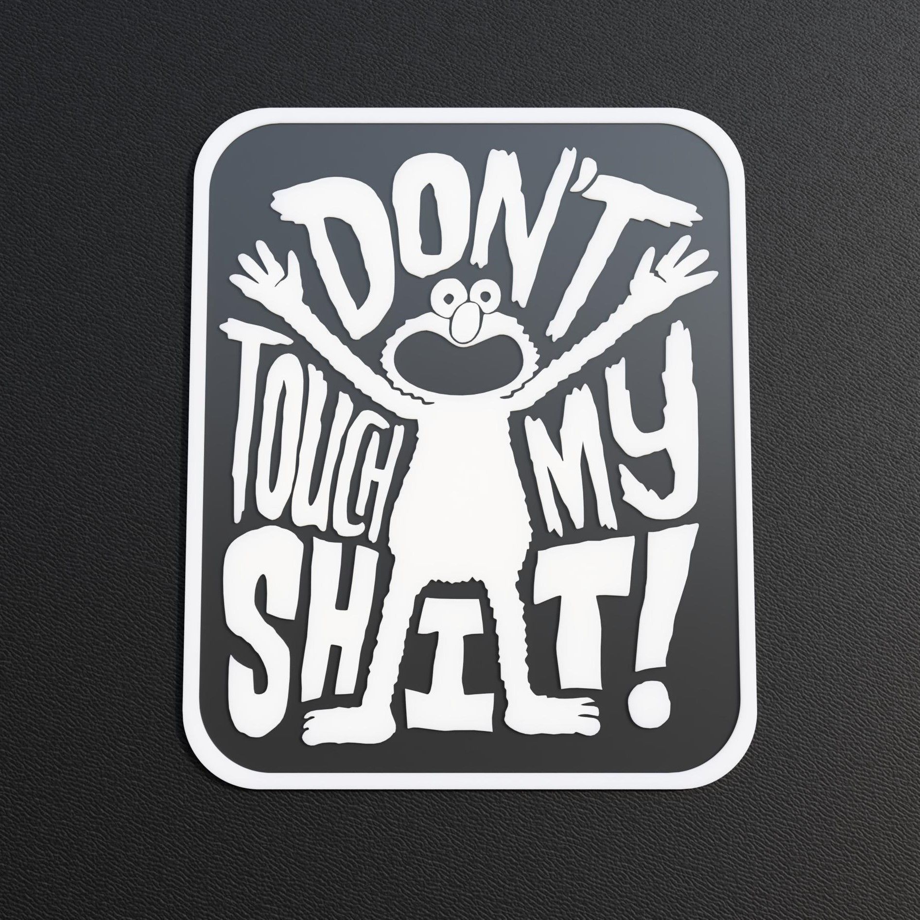 Elmo Wall Art free 3D model 3D printable | CGTrader