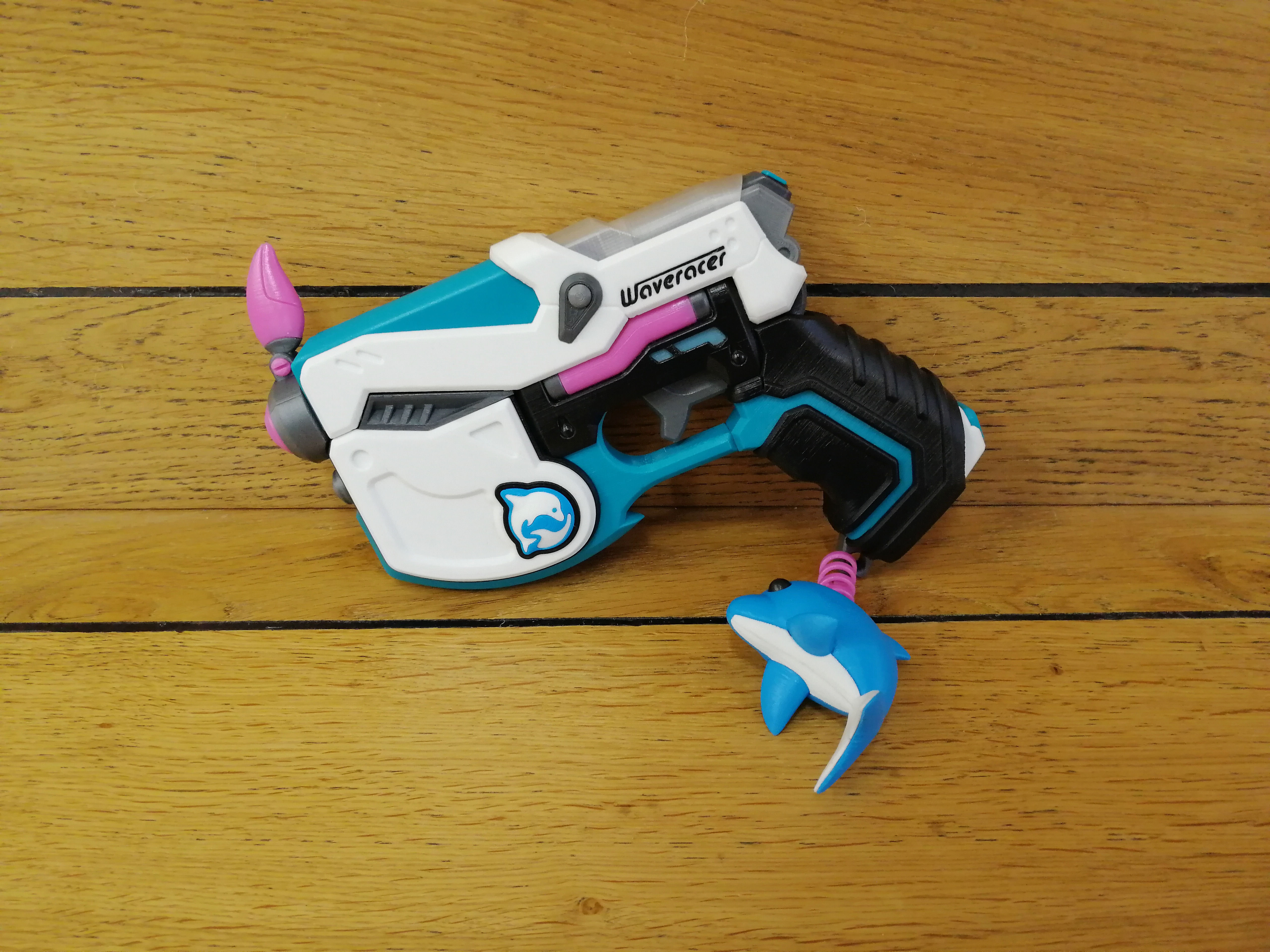 DVa Blaster Waveracer Skin - Overwatch - Printable 3d model 3D model 3D ...