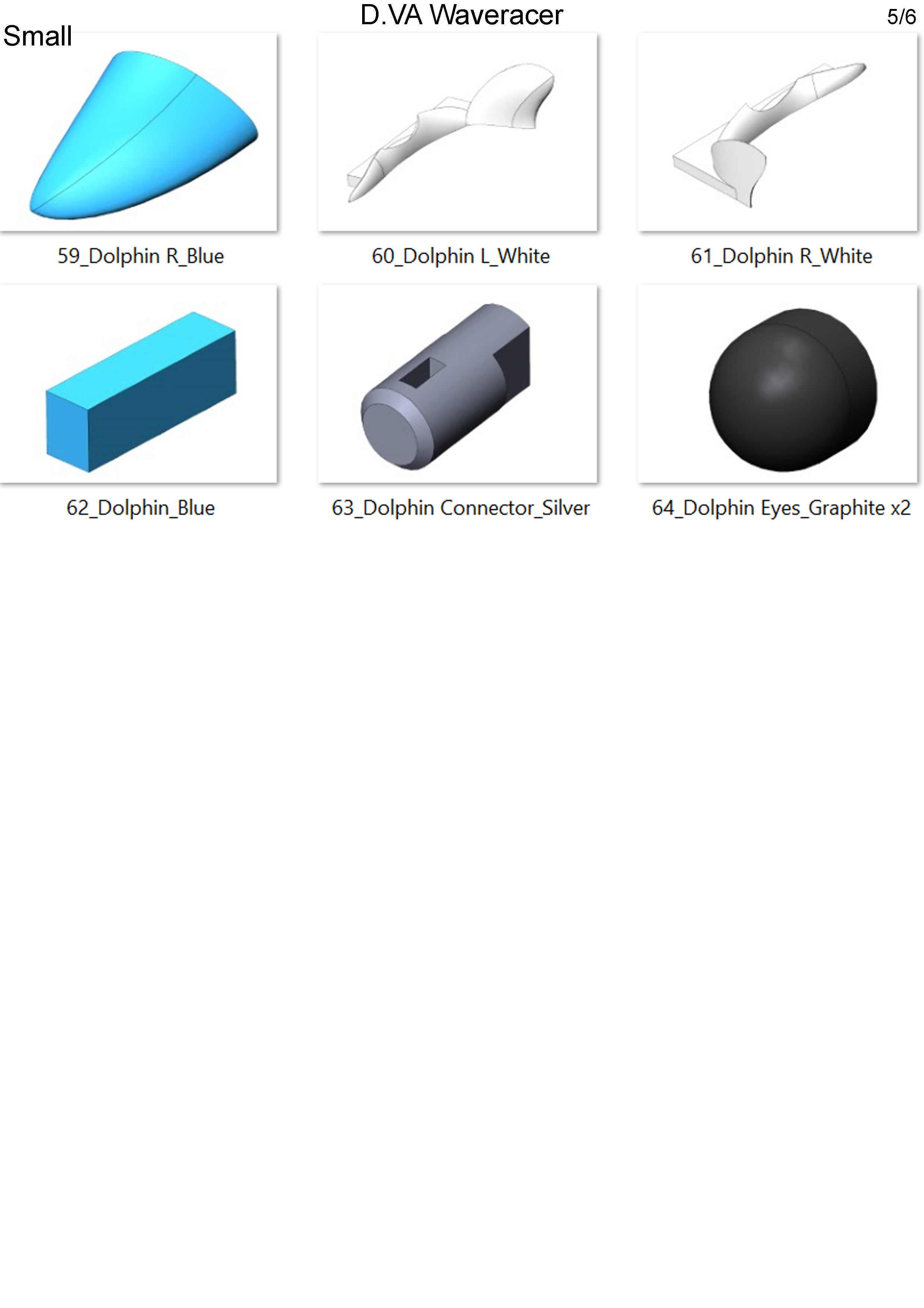 DVa Blaster Waveracer Skin - Overwatch - Printable 3d model 3D model 3D ...