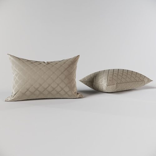 Realistic Pillow Set Hight Quality 3D Model 3D model | CGTrader